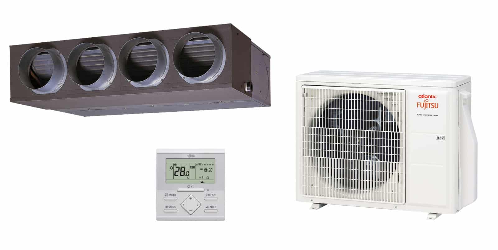 Adoptez La Nouvelle Solution Gainable Atlantic équipée En Gaz R32 ...